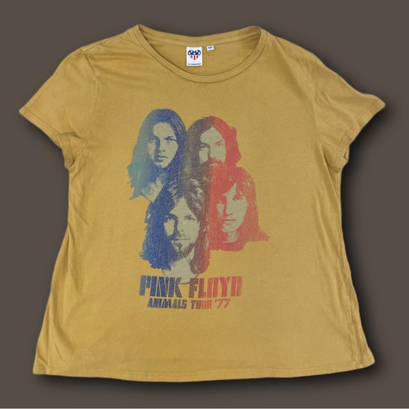 Junk Food Clothing | Tops | Pink Floyd Junk Food Yellow Retro Classic ...